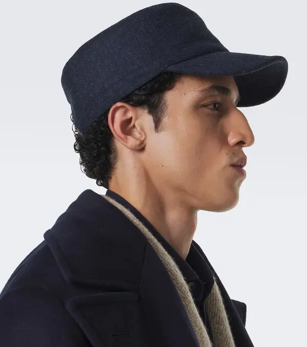 Brunello Cucinelli Wool Newsboy Cap