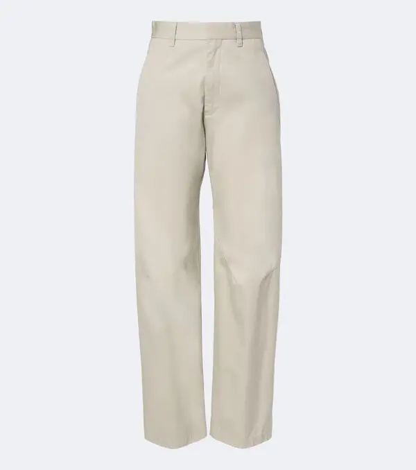 Phoebe Philo Cotton Wide-leg Pants