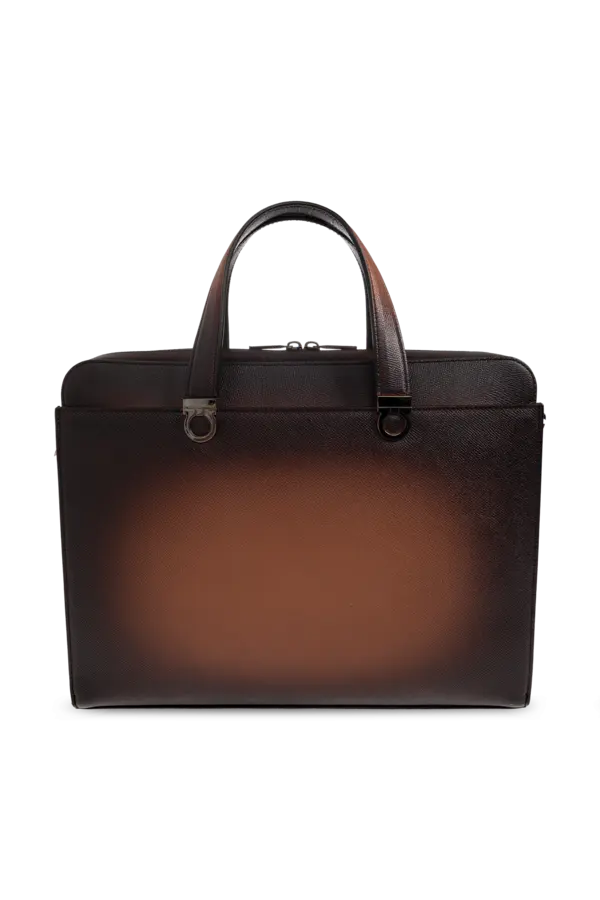 FERRAGAMO Leather Briefcase
