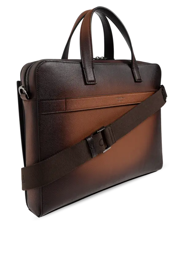 FERRAGAMO Leather Briefcase