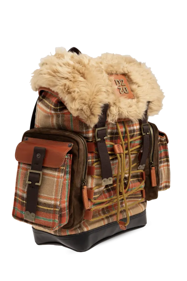 Dsquared2 Backpack With Multiple Pockets