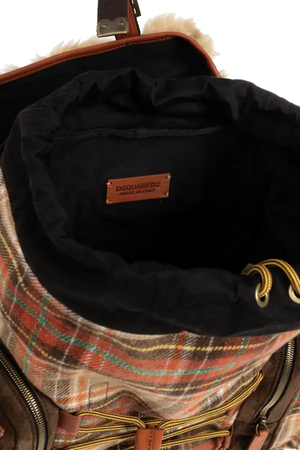 Dsquared2 Backpack With Multiple Pockets