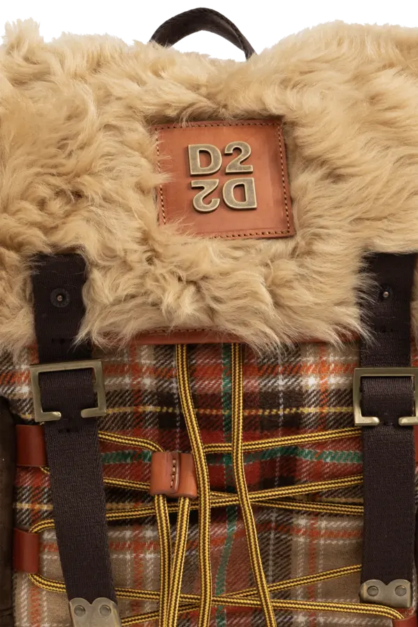 Dsquared2 Backpack With Multiple Pockets
