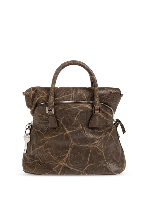 MAISON MARGIELA 5ac Mini Bag - Brown