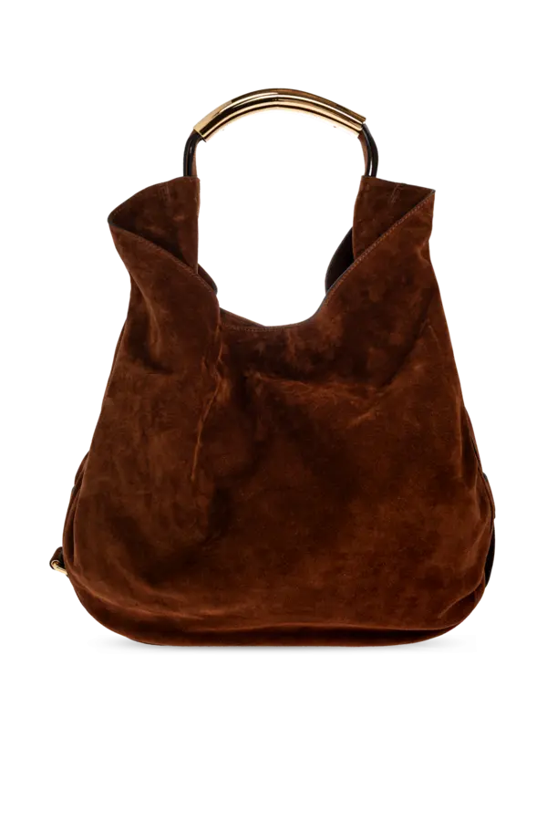 Moschino Suede Bag `handle Me