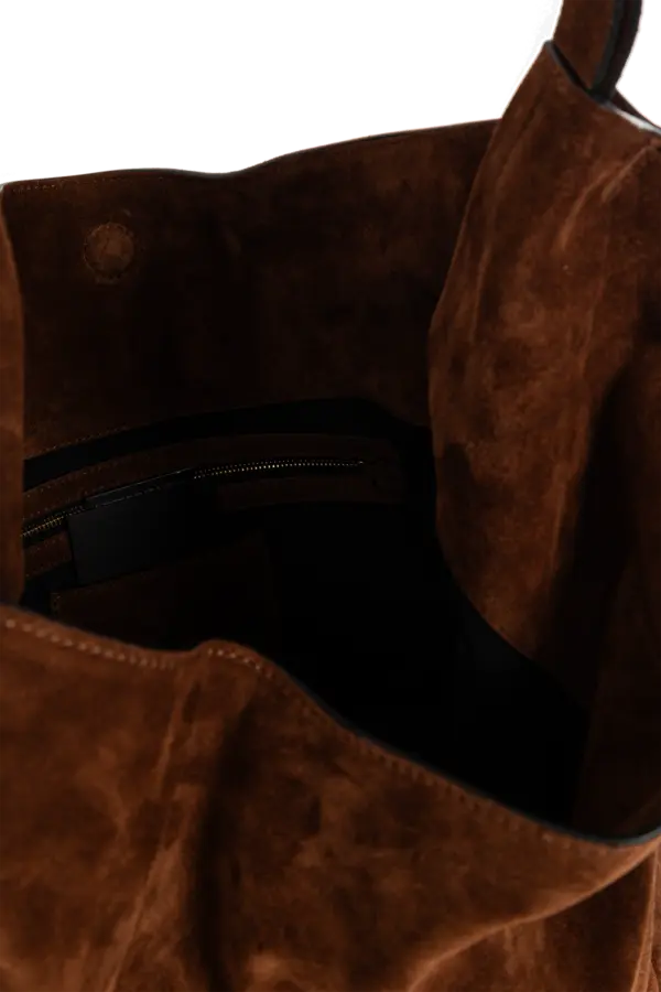 Moschino Suede Bag `handle Me