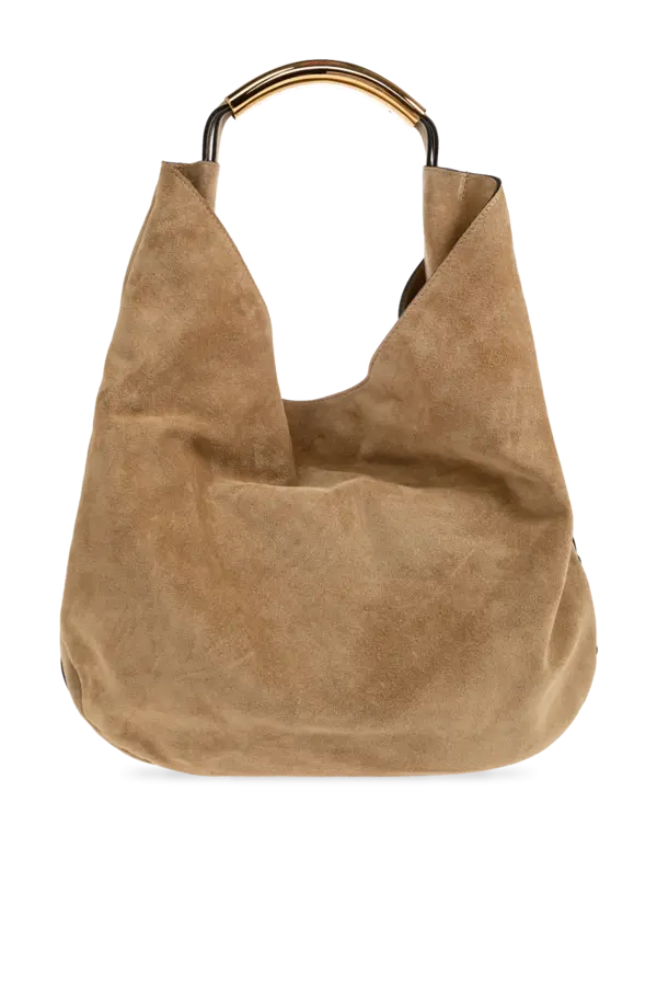 Moschino Suede Bag `handle Me