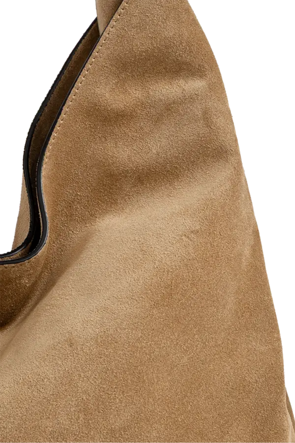Moschino Suede Bag `handle Me