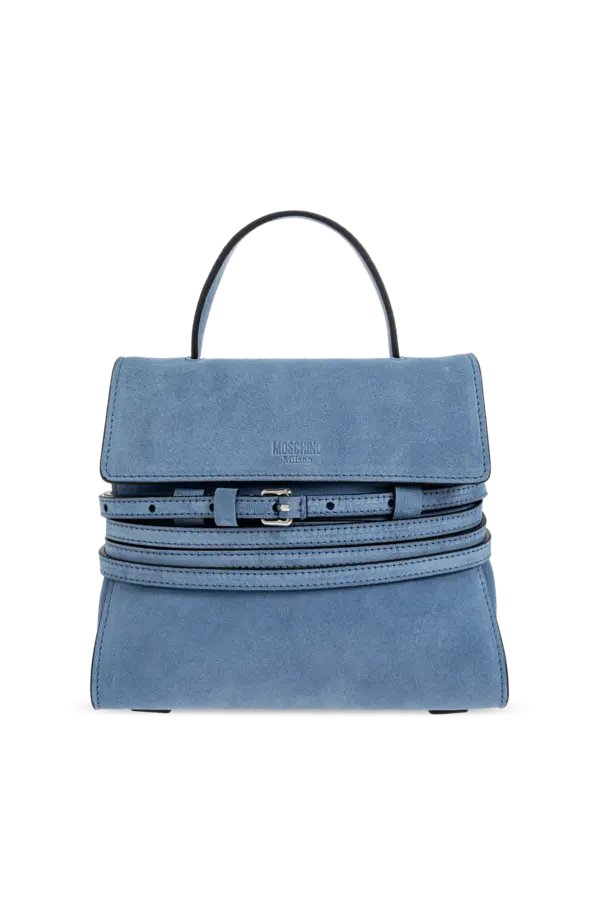Moschino Suede Bag “tie Me