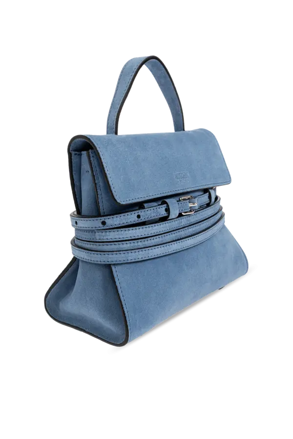 Moschino Suede Bag “tie Me