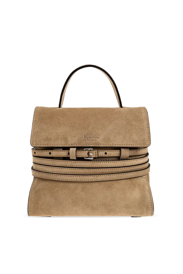 Moschino Suede Bag `tie Me