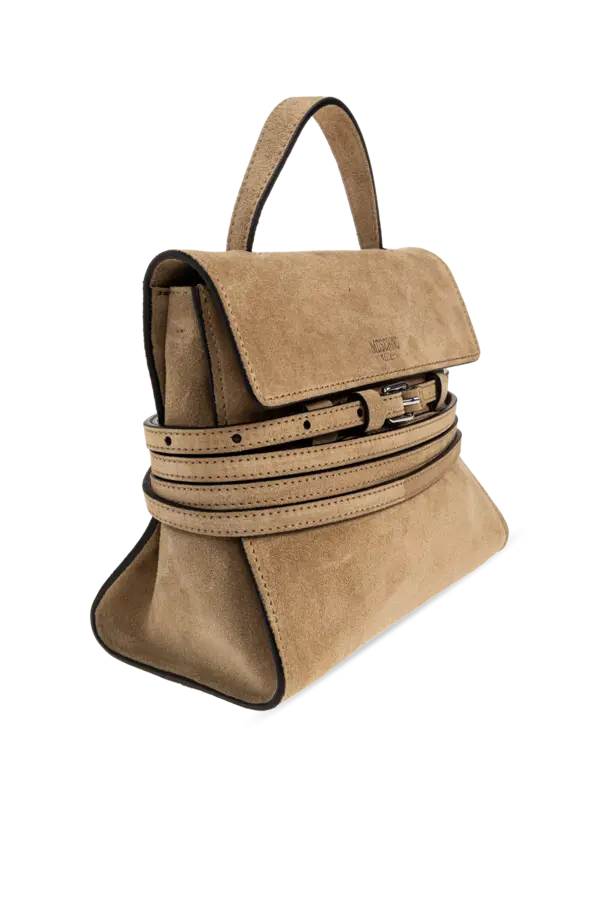 Moschino Suede Bag `tie Me