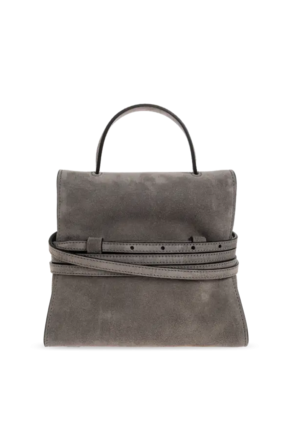 Moschino Suede Bag "tie Me