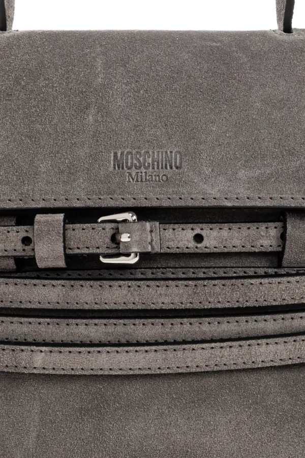 Moschino Suede Bag "tie Me