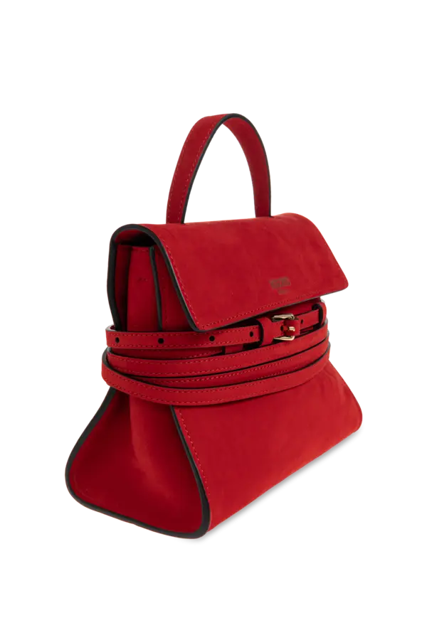 Moschino Suede Bag "tie Me
