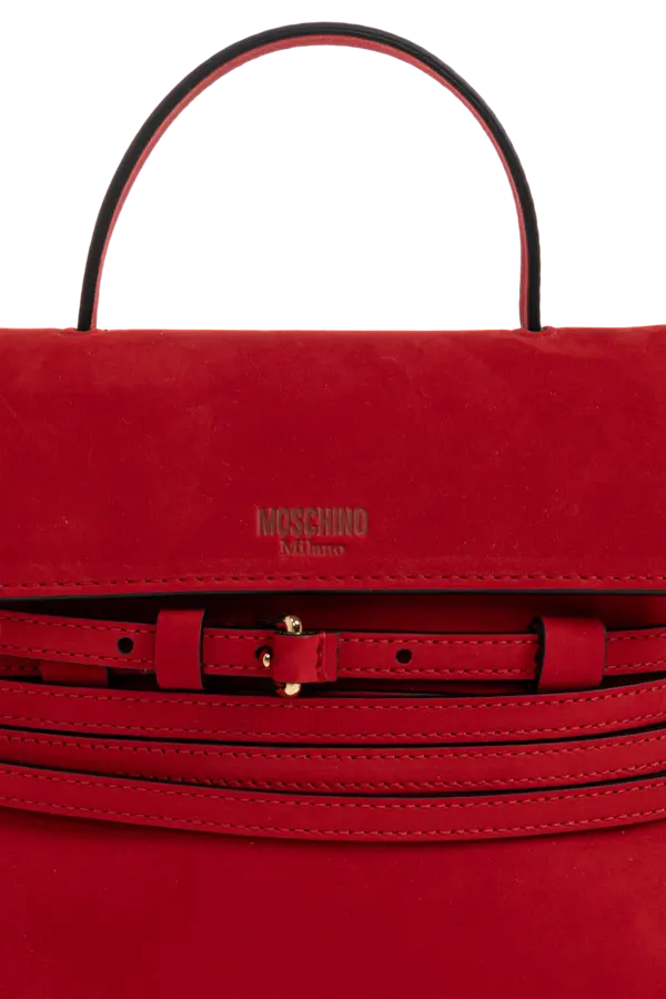 Moschino Suede Bag "tie Me
