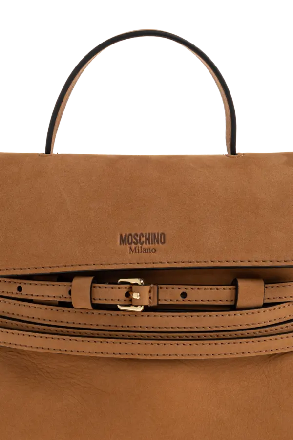 Moschino Suede Bag `tie Me