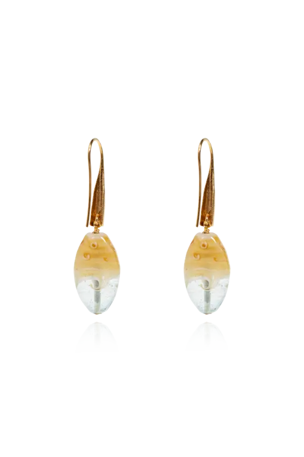 FORTE_FORTE Glass Drop Earrings