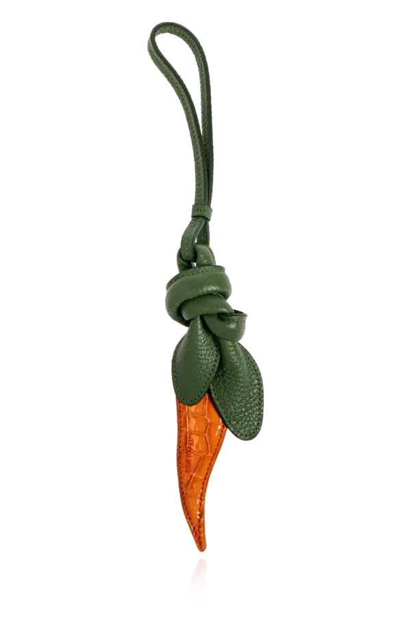 Jacquemus Bag Keychain - Orange