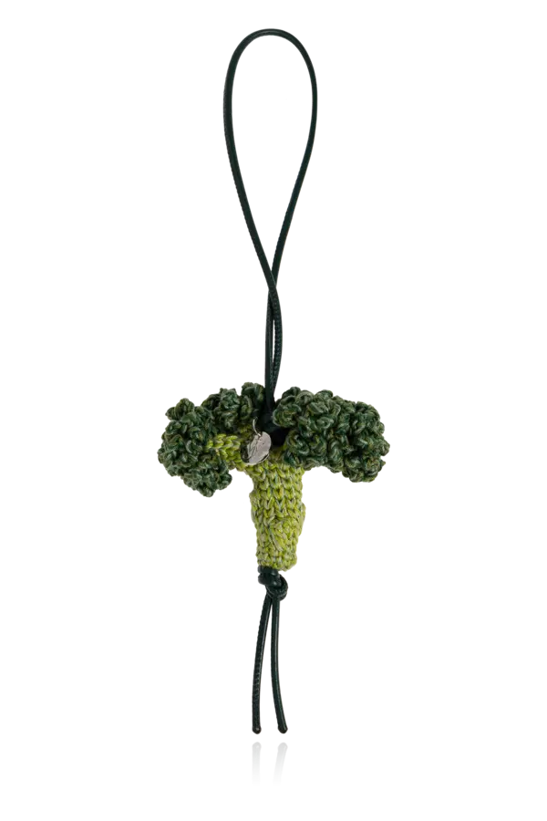 JW Anderson Broccoli Bag Charm - Green