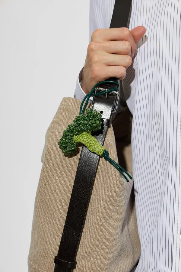 JW Anderson Broccoli Bag Charm - Green