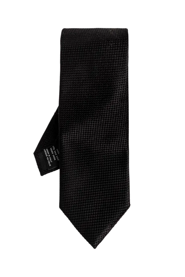 TOM FORD Silk Tie - Black
