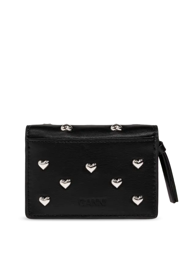 GANNI Studded Wallet