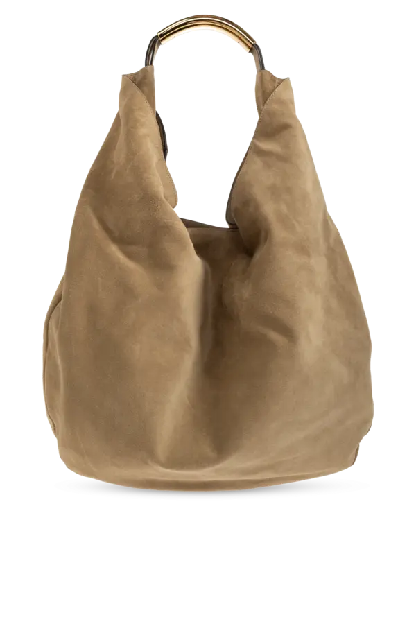 Moschino Suede Bag "handle Me