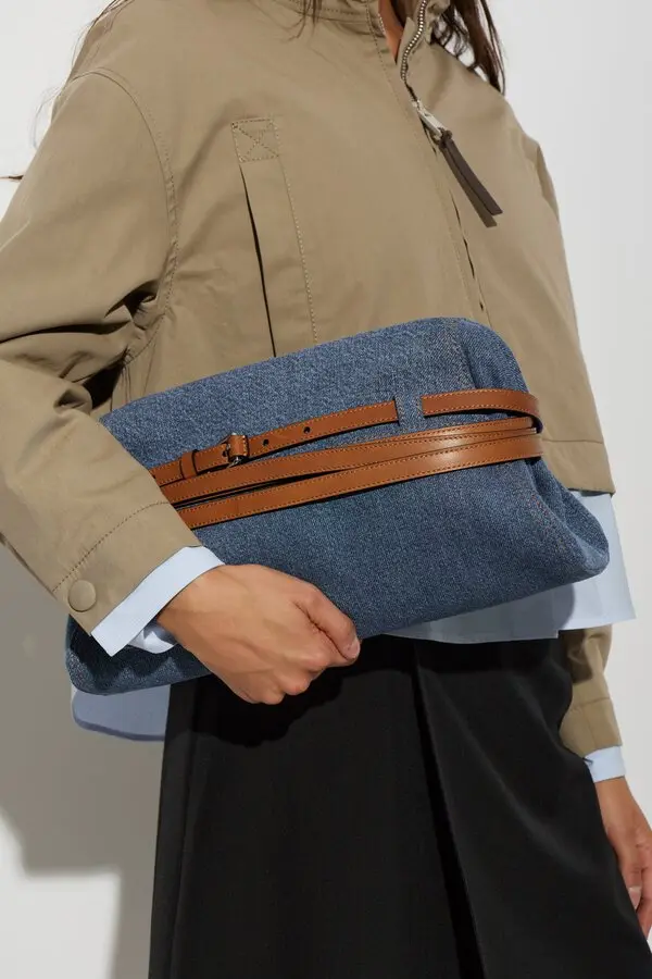 Moschino Denim Bag `tie Me