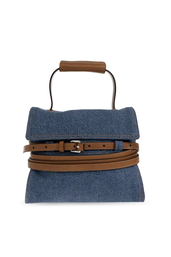 Moschino Tie Me' Denim Bag