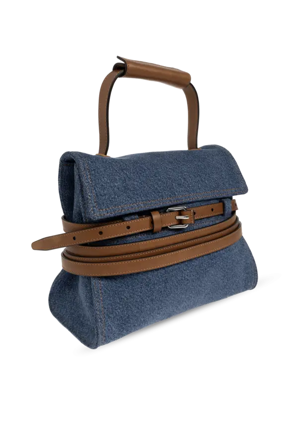Moschino Tie Me' Denim Bag