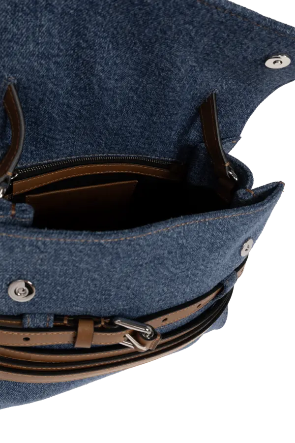 Moschino Tie Me' Denim Bag