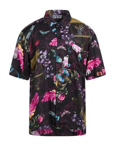 Versace Shirt Size Viscose - Black