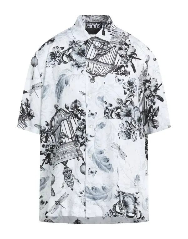 Versace Shirt Size Viscose - White