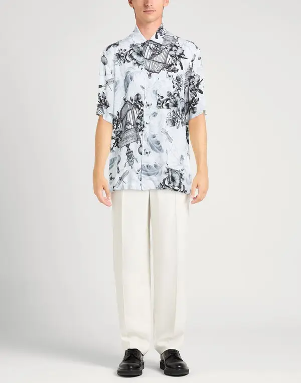 Versace Shirt Size Viscose - White