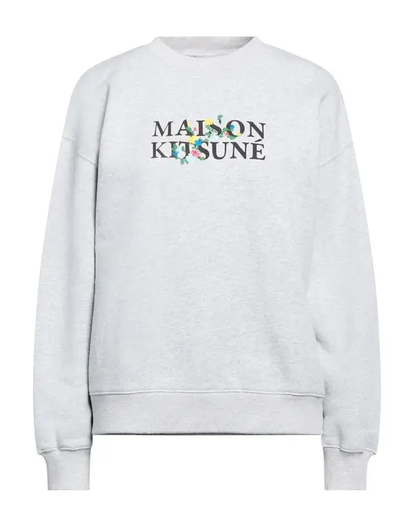 Maison Kitsuné Embroidered Cotton Sweatshirt