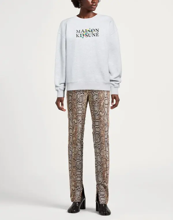 Maison Kitsuné Embroidered Cotton Sweatshirt
