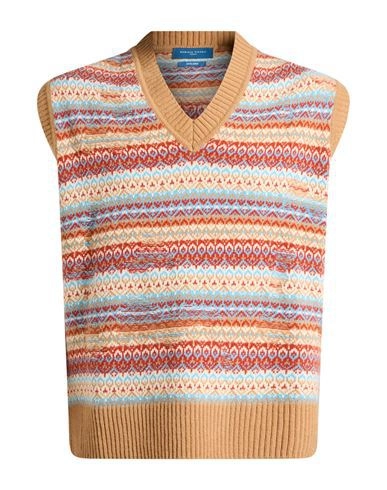 DANIELE FIESOLI Sweater Size Merino Wool - Camel