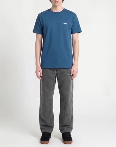 Obey T-shirt Size Cotton - Blue