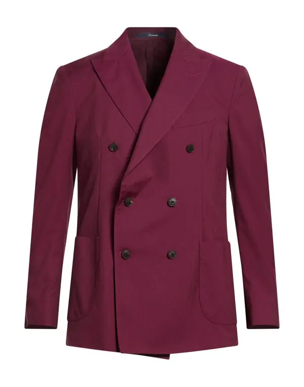 DRUMOHR Blazer Size Virgin Wool, Cotton, Silk
