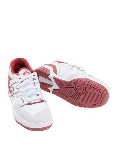 NEW BALANCE 550 Leather And Textile Low-top Sneakers - Ivory