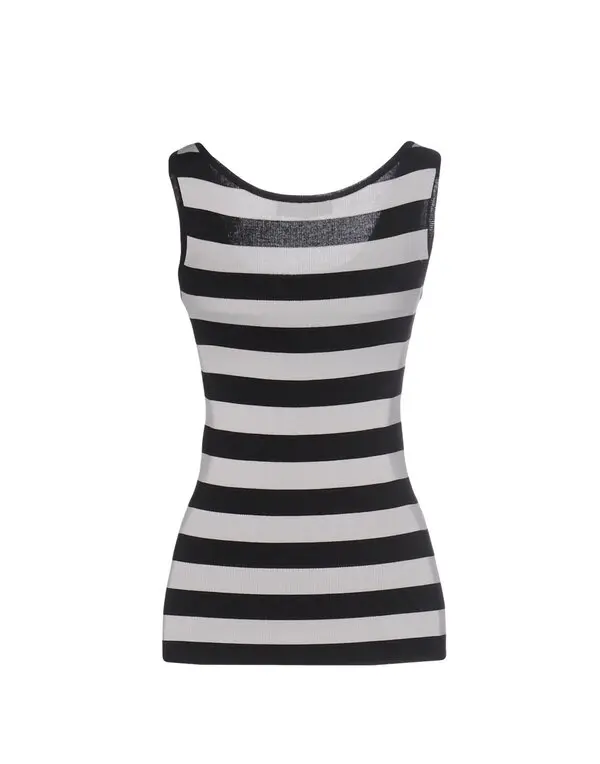 Dolce & Gabbana Striped Silk Top