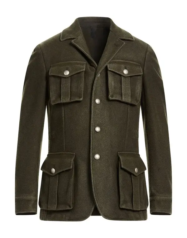 L.B.M. 1911 Military Virgin Wool And Nylon Jacket