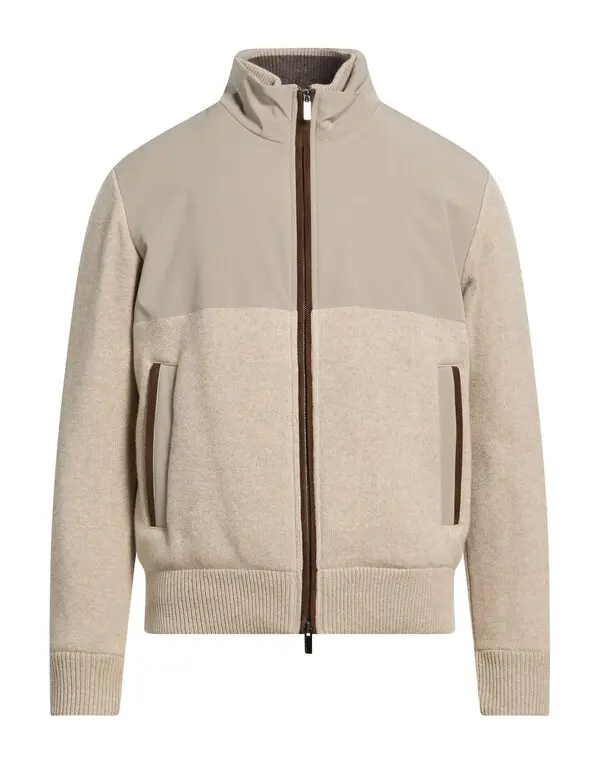 Paul & Shark Wool, Viscose, And Cashmere Jacket With Suede Trims