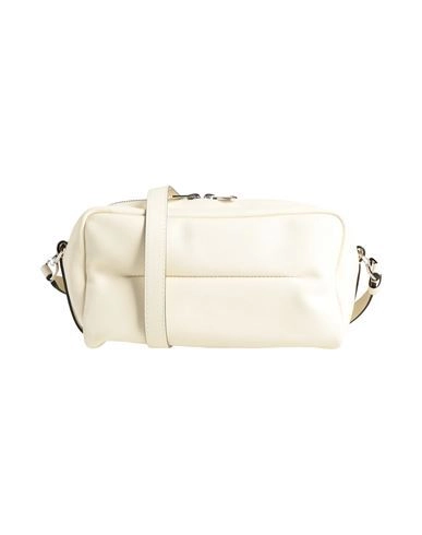 VALEXTRA Pebbled Leather Camera Bag - Cream