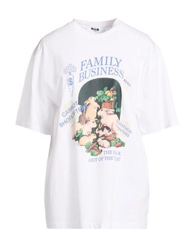MSGM T-shirt Size Cotton - White