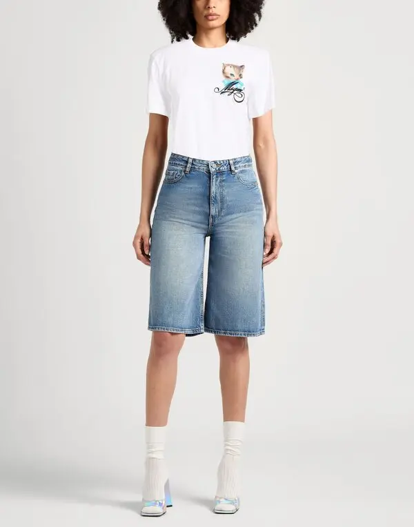 MSGM Printed Cotton T-shirt
