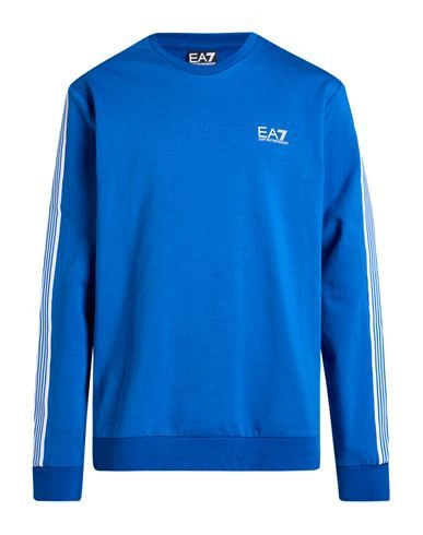 EA7 Sweatshirt Size Cotton, Polyester, Elastane - Blue