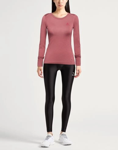 ODLO Merino Wool Long Sleeve Base Layer - Pink
