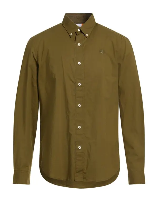 Timberland Shirt Military Size Cotton